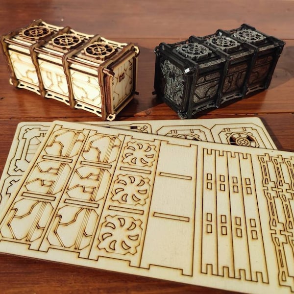 Dungeon Terrain Laser Cut Files, SVG, Glowforge, Dungeons and Dragons ...