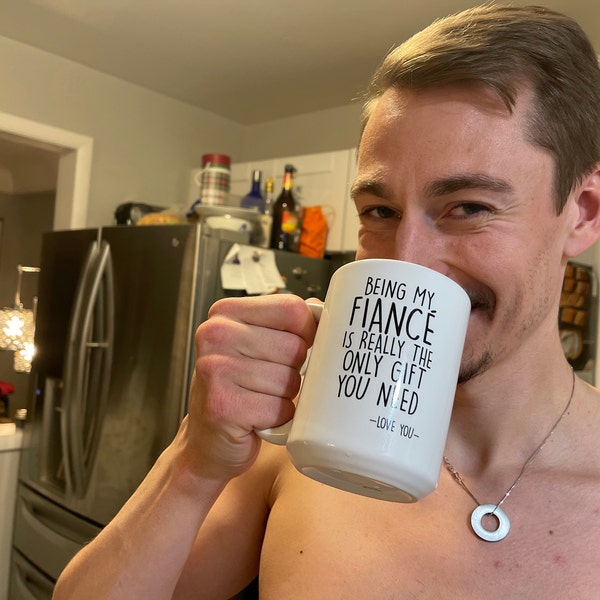 Fiance Mug, Fiance Gifts, Fiance Gift Ideas, Gift for Him, Engagement ...