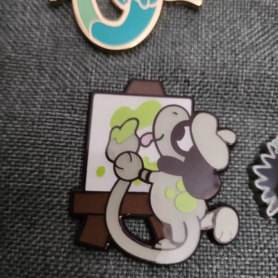 Pokehabitat: Open Ocean Hard Enamel Pin Lapras Wingull Wailord - Etsy