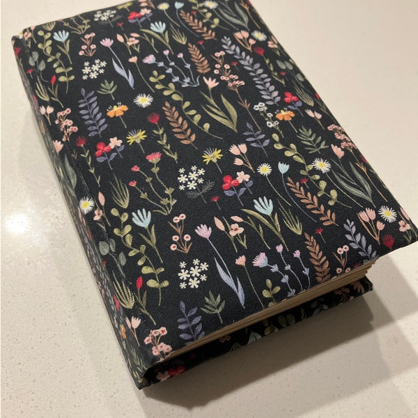 2 Colors, Wildflowers Notebook, Flowers Journal, Handmade Diary, Travel ...