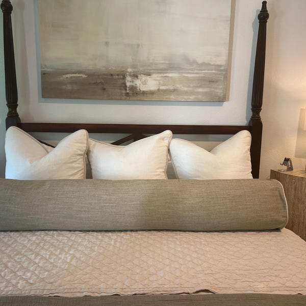 Any Size Bolster/daybed Custom Bolster/premium Velvet/queen Bolster ...