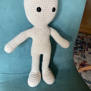 Chibi Doll Body Base Crochet Amigurumi Pattern - Etsy