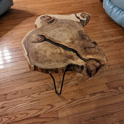 Live Edge Coffee and End Tables Custom Live Edge Coffee - Etsy