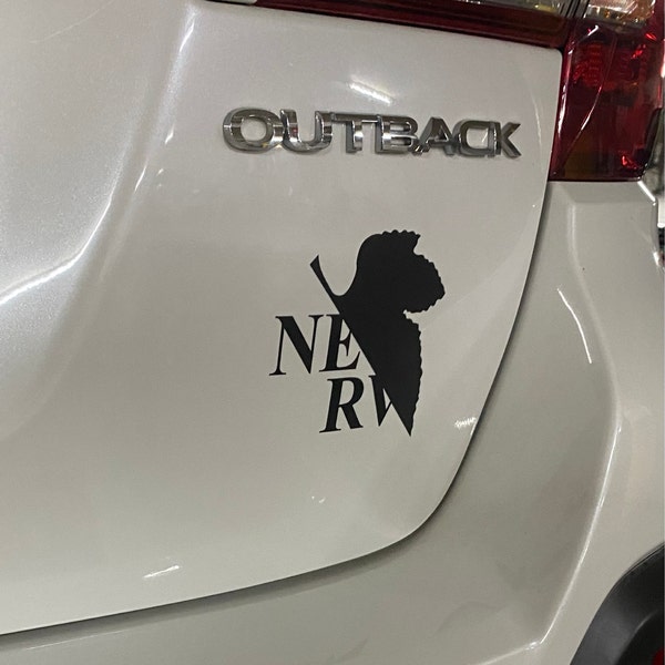 Neon Genesis Evangelion Nerv Anime Vinyl Decal, Car Accessory, Laptop ...