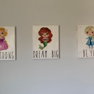 Sleeping Beauty Wall Decor Girl, Sleeping Beauty Sign, Sleeping Beauty ...