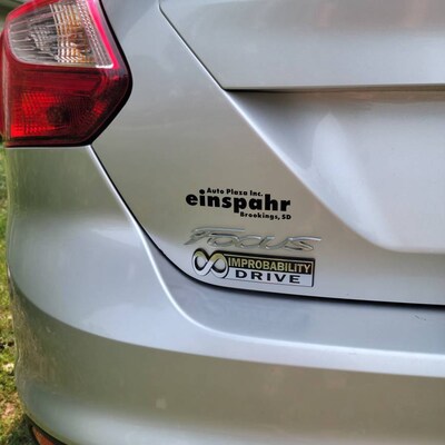 The Hitchhiker's Guide to the Galaxy infinite Improbability Drive Car ...