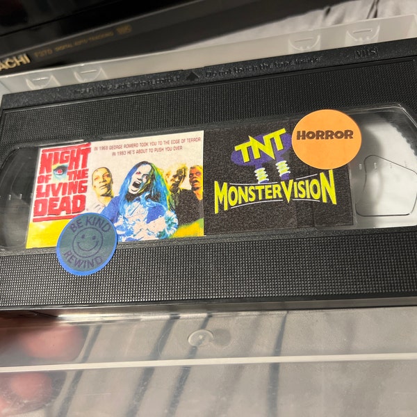Joe Bob Briggs TNT Monstervision VHS Beetlejuice Christine 1990's Tv ...