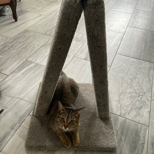 A-frame Cat Scratch Post/scratching Post/cat Scratcher/kitten/scratcher ...