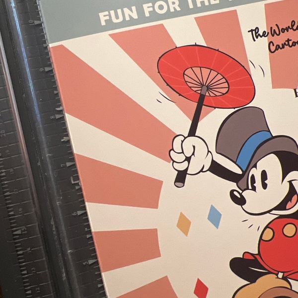 Vintage Mickey Poster, Mickey Party Decoration, Disneyland Party ...