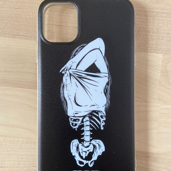 Aesthetic Skeleton Phone Case Skull Cover for iPhone 17 Pro Max, 16e ...