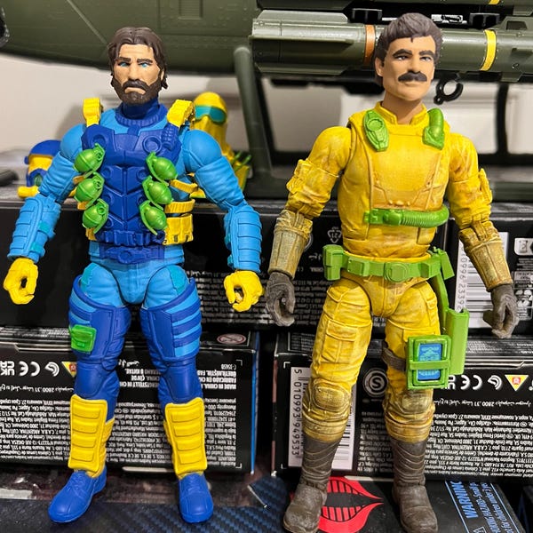 Pack of 3 Orange GI Joe BAT Replacement Chest Pieces SYMBOL - 1/12 ...