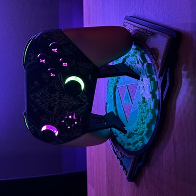 Soft Touch Black RGB LED Gated Sticks Custom Pro Controller for ...