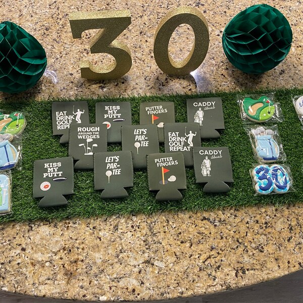 1/DZ Hole in One Birthday Cookie | First Birthday Cookies | Golf ...