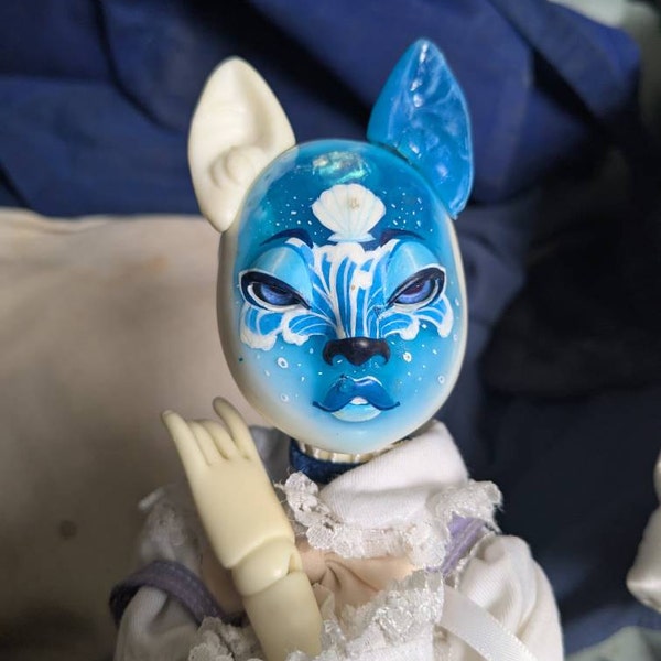 Galaxy Star Imani Alien Eyes With Black Resin for Bjds & Alternative ...