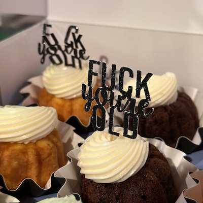 Number 8 Cupcake Toppers Eight Food Picks 8th Birthday - Etsy