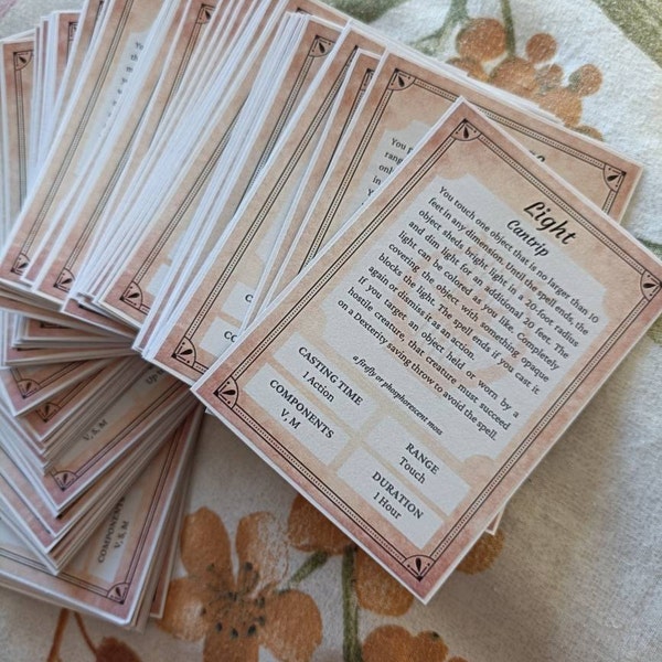 Druid Cheat Sheet | Druid Quick Reference Guide | Dnd Cheat Sheet | 9 ...