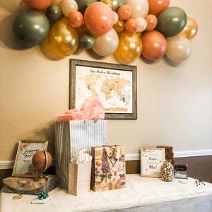 Boho Birthday Balloons Chrome Gold Rose Gold Pink Mint | Etsy