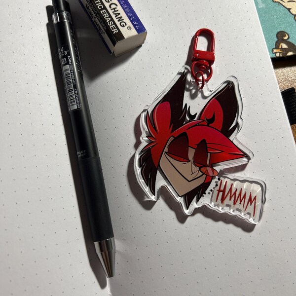 Lucifer Hazbin Hotel Handmade Stickers Die Cut Sparkle Laminate ...