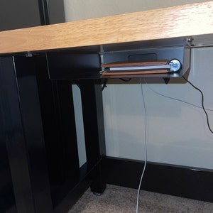 Under Desk Storage Shelf Home Office Desk Organization for Sit Stand ...