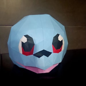 Template MF Doom Mask Papercraft Template, Instant Pdf Download, 3D Low ...