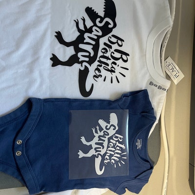 Big Brother Saurus Svg, Little Brother Saurus Svg, Big Bro & Lil Bro ...