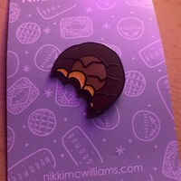 Pastel Iced Gem Biscuit Enamel Pin / Pin Badge Flair Enamel Badge ...