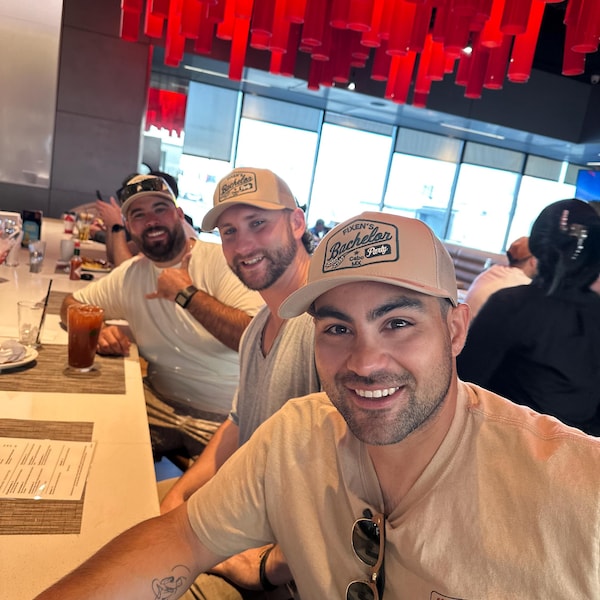 Bachelor Party Hat | Custom Embroidered Yupoong Snapback Hats | Groom ...