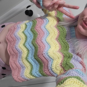 The Ripple Cardigan Crochet Pattern PDF WMM - Etsy