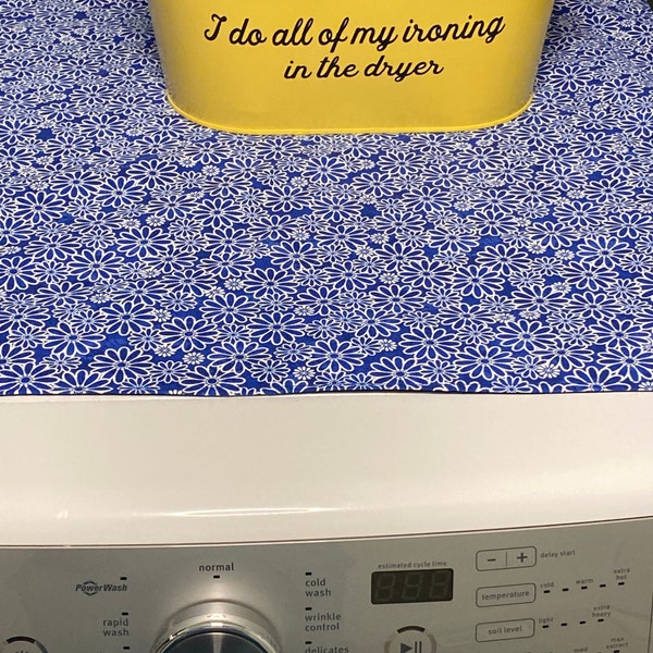 Washer and Dryer Cover, Laundry Room Accessories Decor, Washing Machine ...