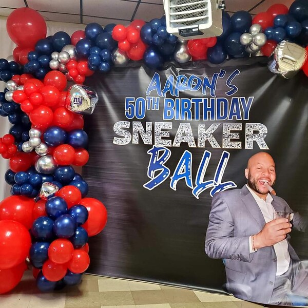 Custom Backdrop, Sneaker Ball Backdrop, Sneaker Ball Step and Repeat ...
