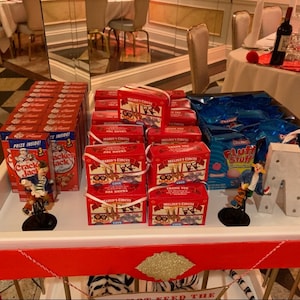 Animal Cracker Boxes Children's Carnival Birthday Party Favor Barnum ...