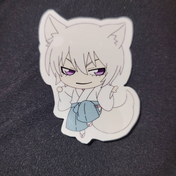 Kamisama Kiss Sticker of Anime Character Tomoe the Fox Yokai in Chibi ...