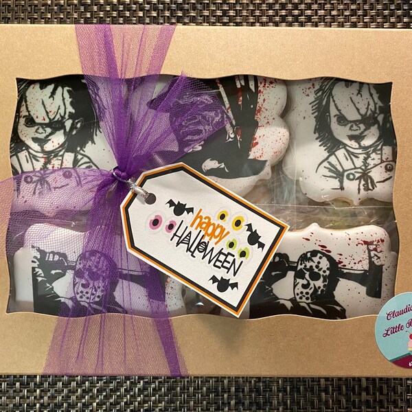 Happy Halloween Gift Tags Printable- Cookie Tags- Bag Tags- Digital ...