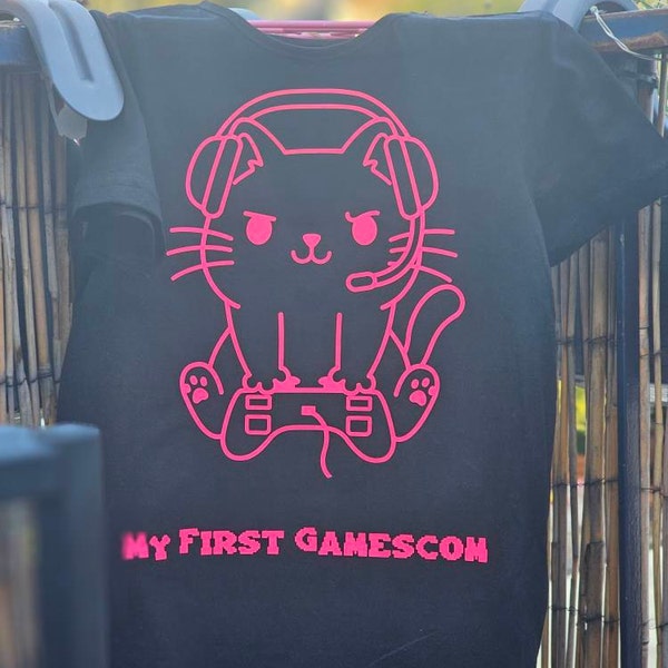 Gamer Cat SVG Cut File Funny Nerd Geek Cat Videogames Cutting File ...