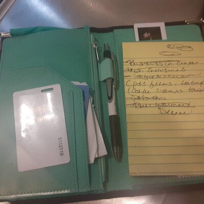 Sonic Server® Marble Style Server Book for Restaurant Waitress Waiters ...