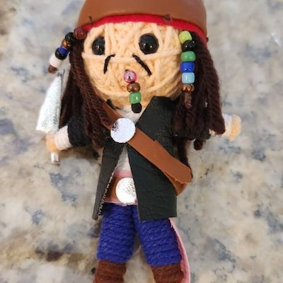 Jason Hockey Mask Horror Cult Icon Voodoo Handmade Voodoo String Doll ...