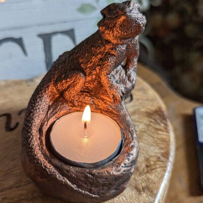 Bearded Dragon Sculpture - Etsy