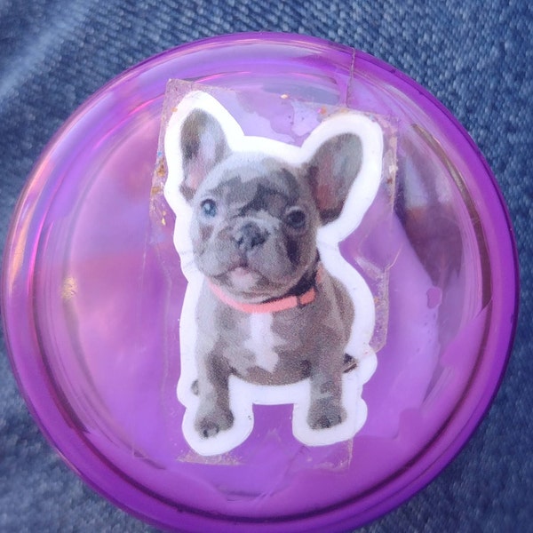 Frenchie Mom Sticker French Bulldog Sticker Dog Outline Sticker ...