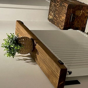 Centrepiece Tray Wooden Runner Tray Dining Table Centrepiece Ottoman ...