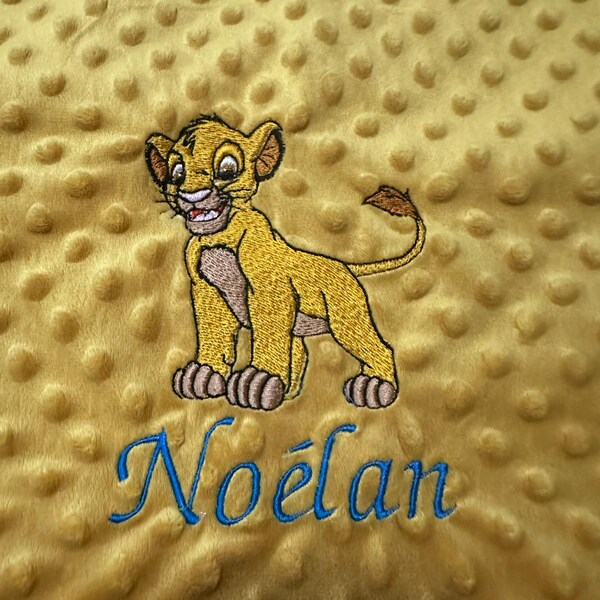 Machine Embroidery Design. the Lion Simba King. the Cub and Adult Lion ...