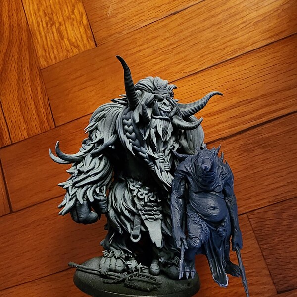 Cyclops Miniatures Lord of the Print Giant Ogre Models Gargantuan Chaos ...