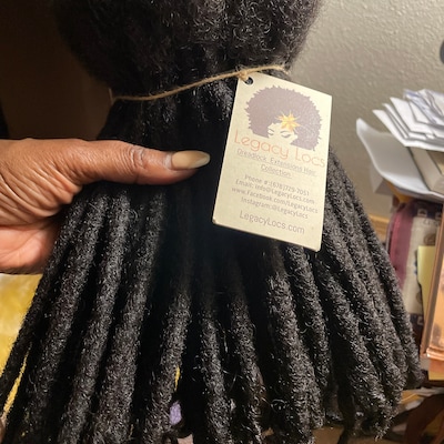 100 LOCS Bundle Standard Coil Tip Loc Extensions 100% Human Hair - Etsy