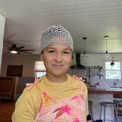 1920s Style FULLY Beaded Silver FLAPPER Head Cap Skull Headpiece Gatsby ...