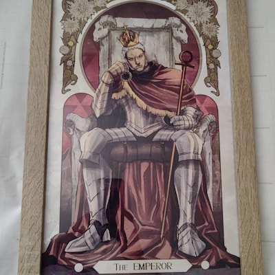 Menat & Rose Street Fighting Tarot Card Premium Poster - Etsy