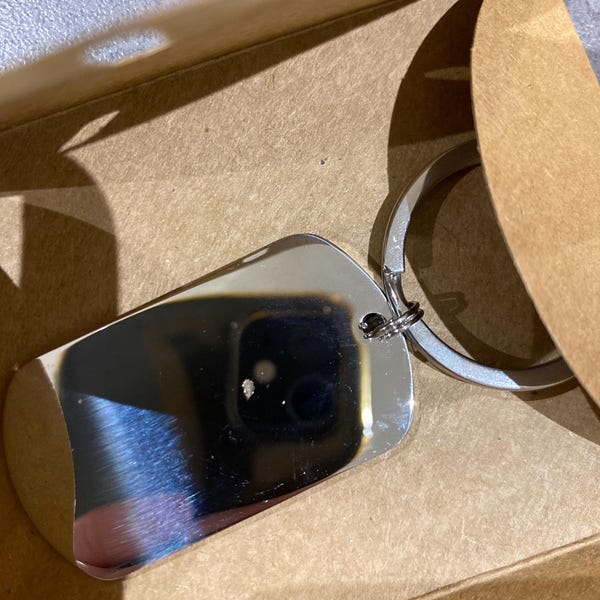 Personalized Engraved Family Key Ring in Stainless Steel Metal - Etsy