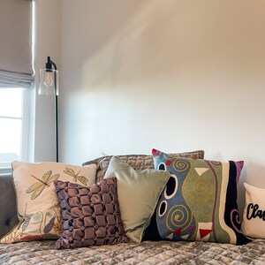 Lumbar Blue Cat Pillow Cover Picasso Sofa Four Kitty Cushion - Etsy