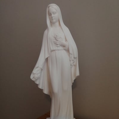 Virgin Mary Mother of JESUS Holy Our Lady of Rose Madonna Statue ...