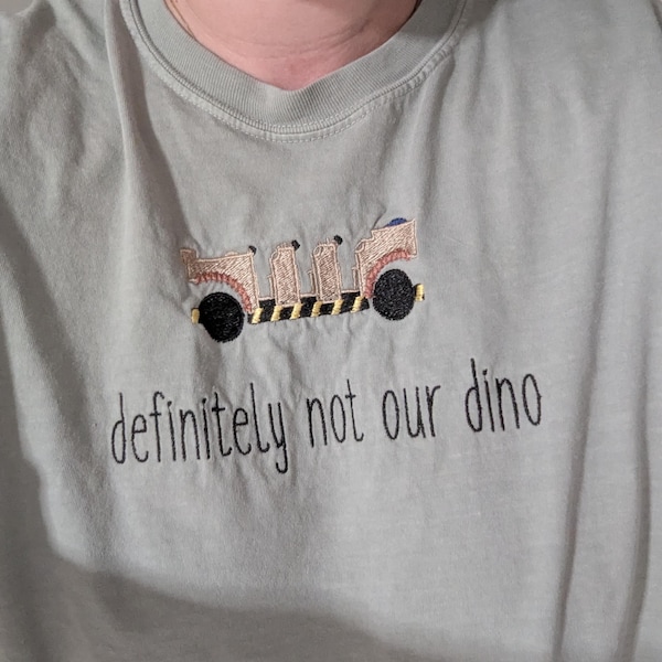 Definitely Not Our Dino Shirt, Animal Kingdom Shirt, Dinoland USA ...