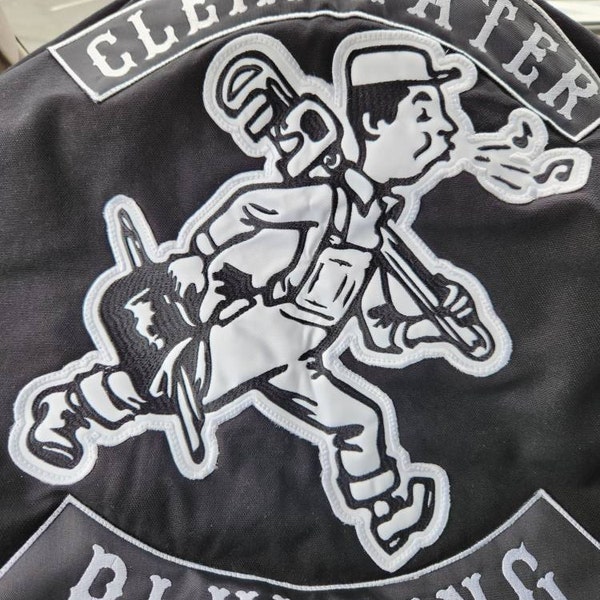 Custom Patch for Bikers, Any Size, Motoclub Jacket, Large Patch, Back ...