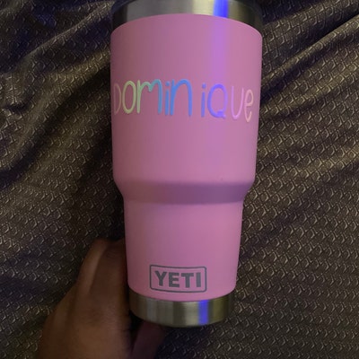 Yeti Rambler Tumbler 30 Oz Personalized Customized Rare Colors - Etsy
